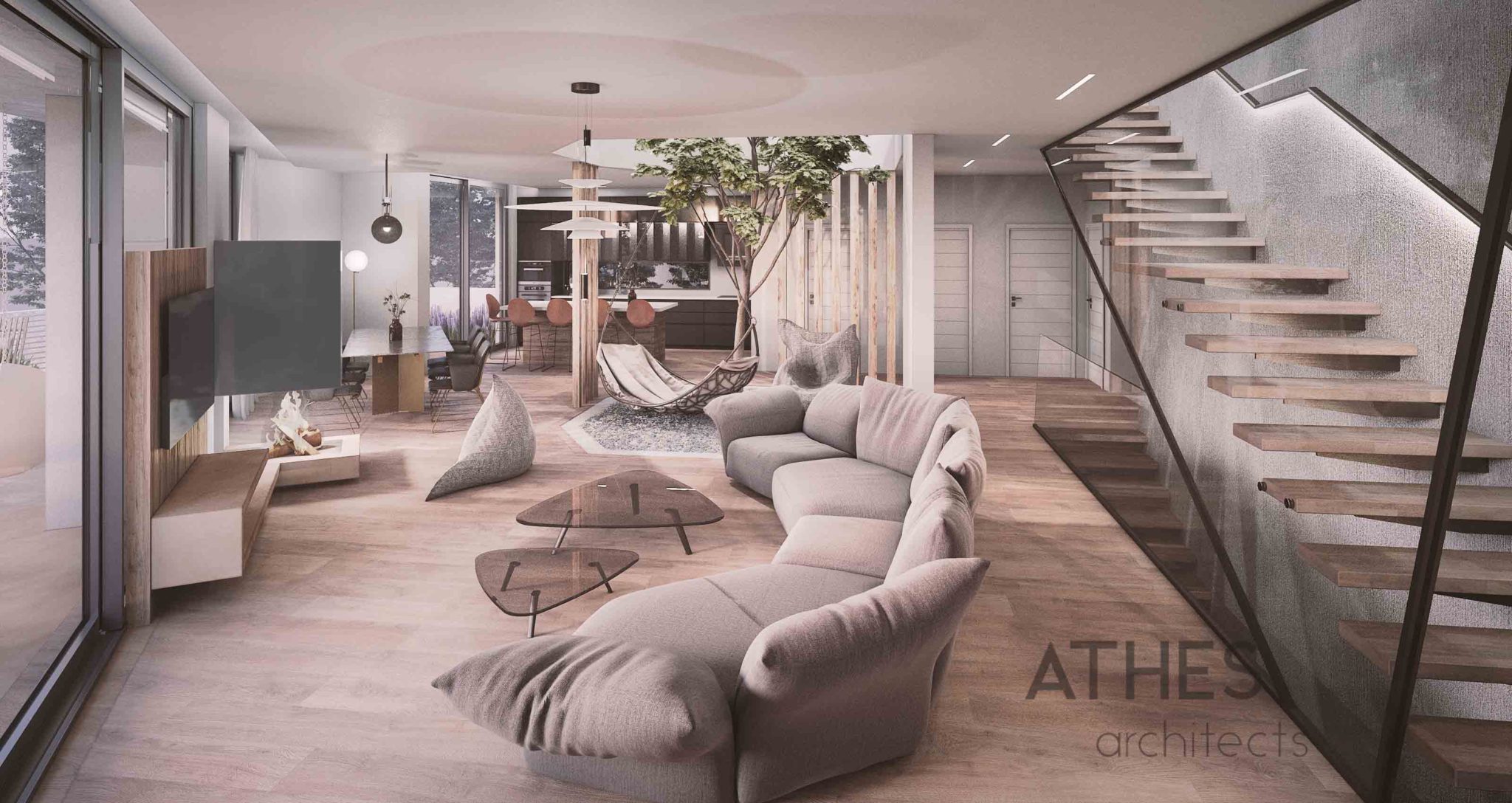 Atrium Villa - ATHES architects