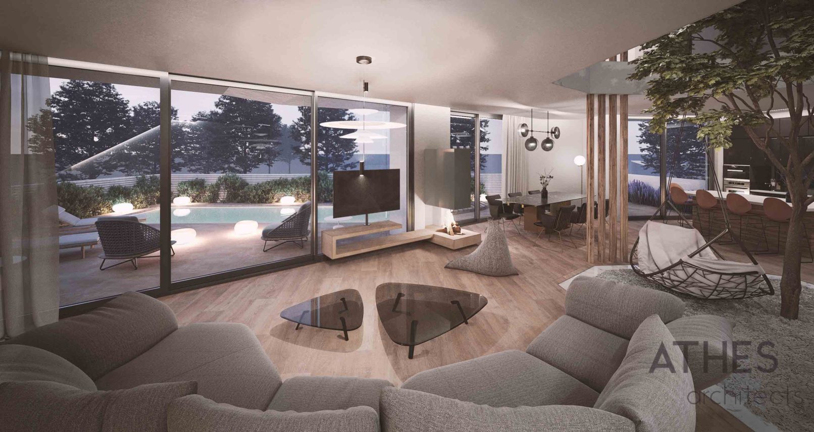 Atrium Villa - ATHES architects